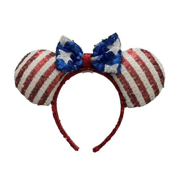 Disney | Accessories | Disney 4th July Patriotic Flag Mickey Mouse ...